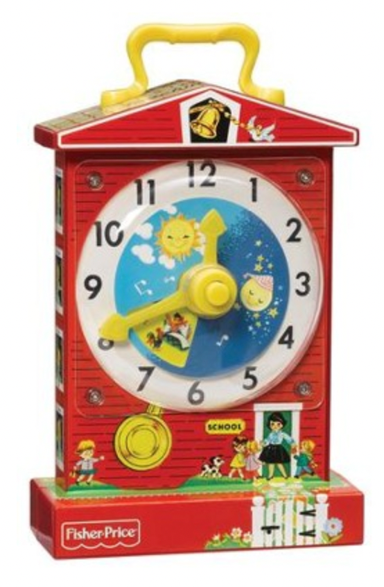Music Box Teaching Clock – Toys and Treasures