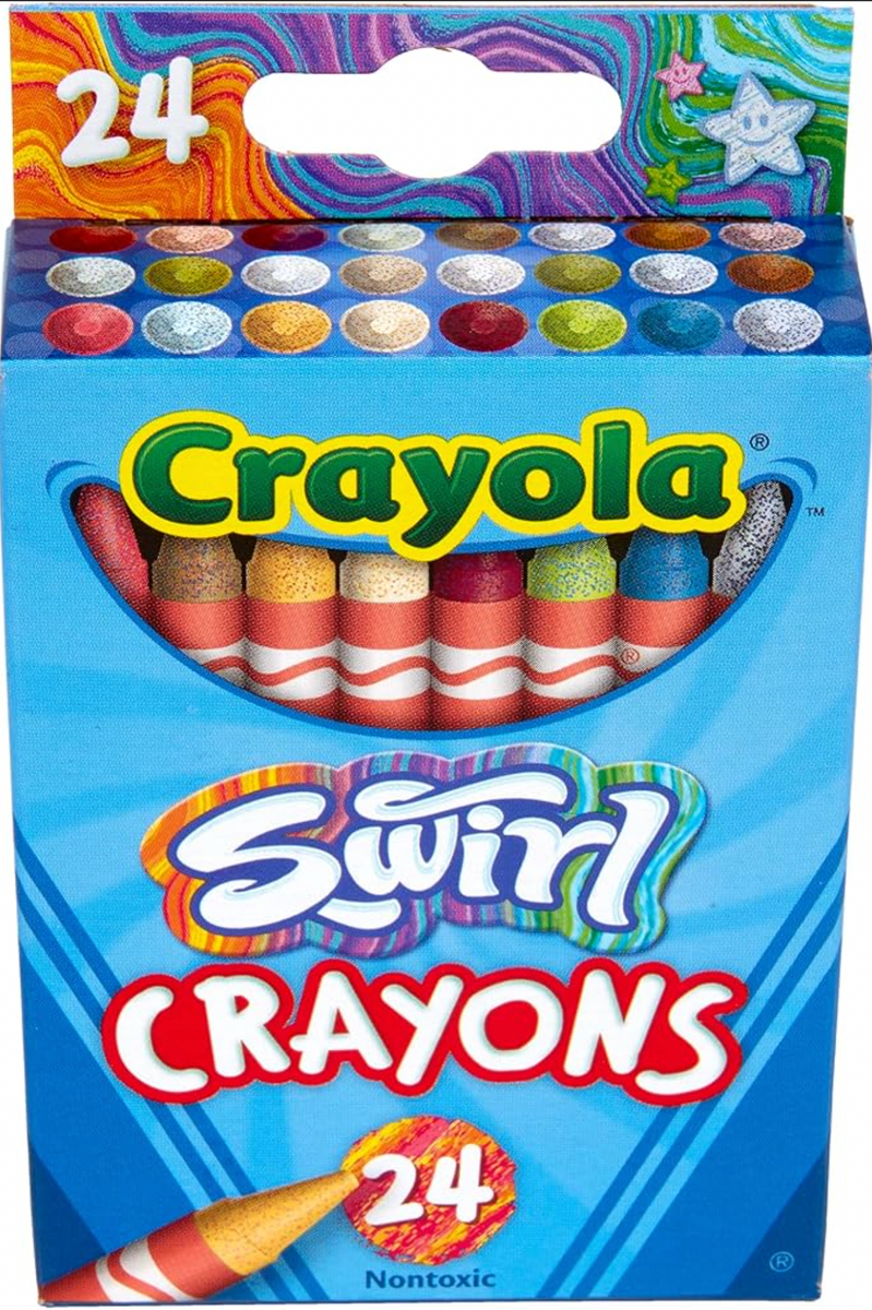 Crayola Swirl Crayons (24) – Toys and Treasures