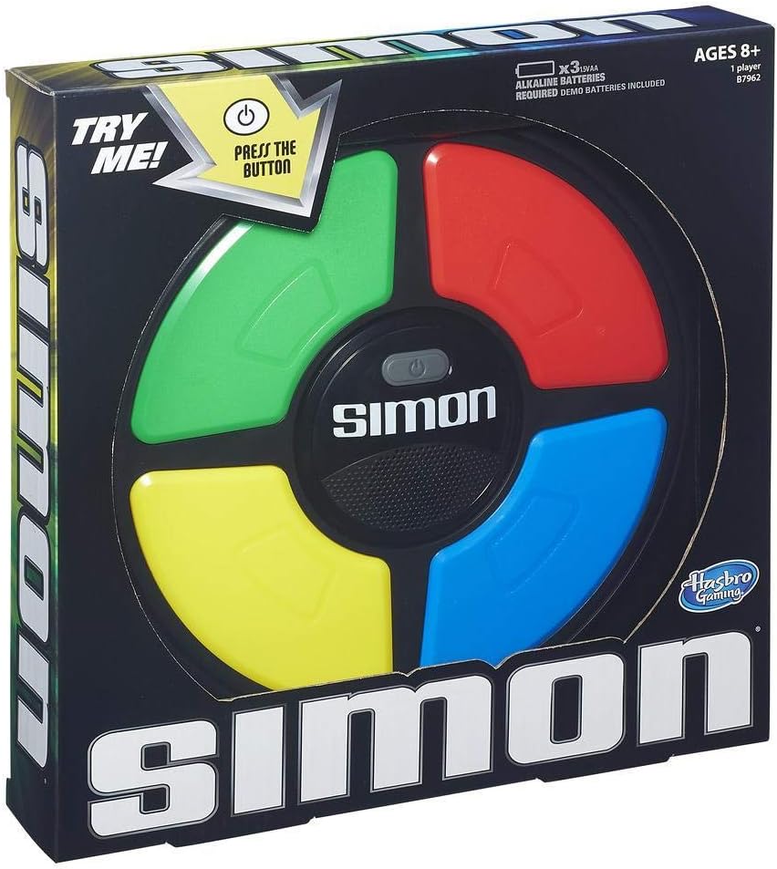 Simon Electronic Memory Game – Toys and Treasures