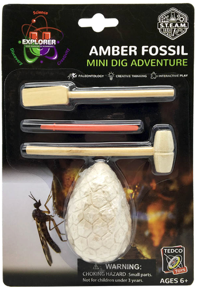 Amber Fossil Mini Dig Adventure – Toys and Treasures